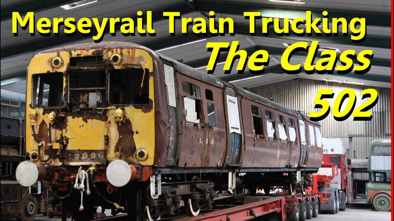 Merseyrail. Train Trucking, The class 502 - YouTube