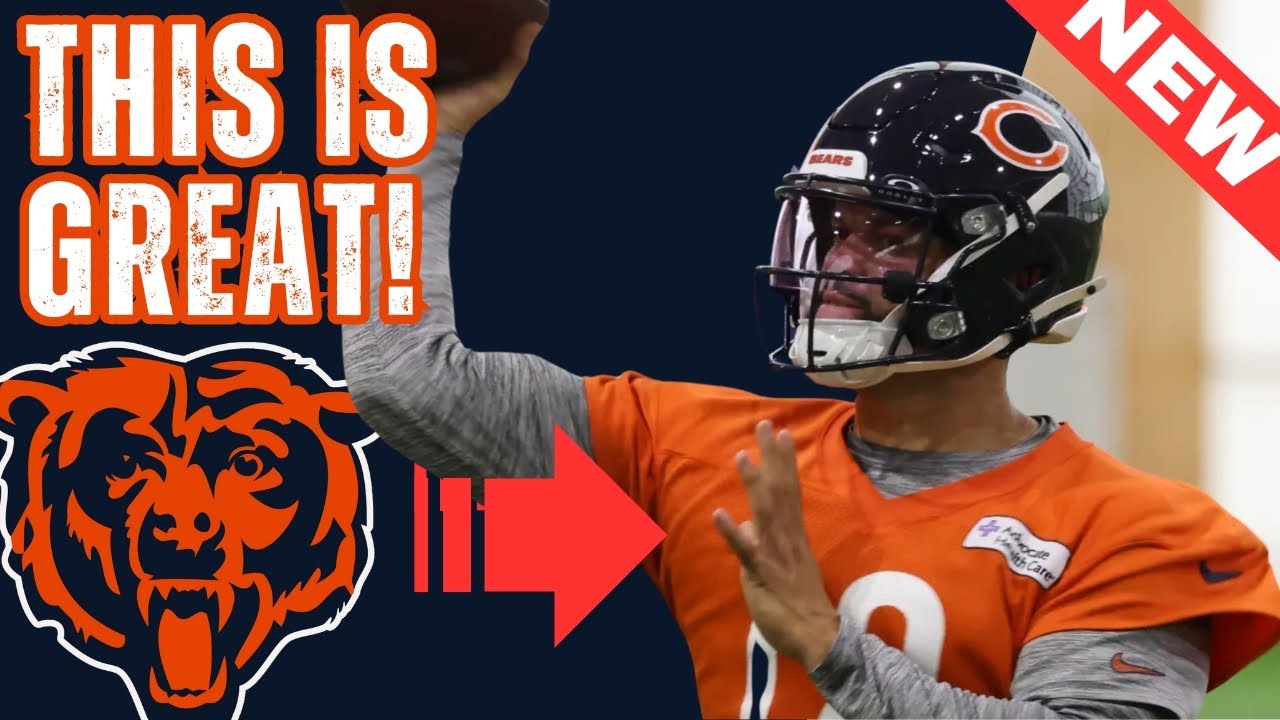 Chicago Bears Waste Zero Time With Latest Move - YouTube