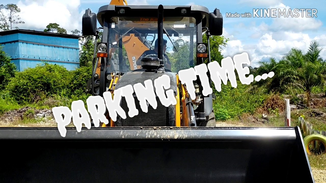 Commissioning Backhoe Loader Case 570 ST - YouTube