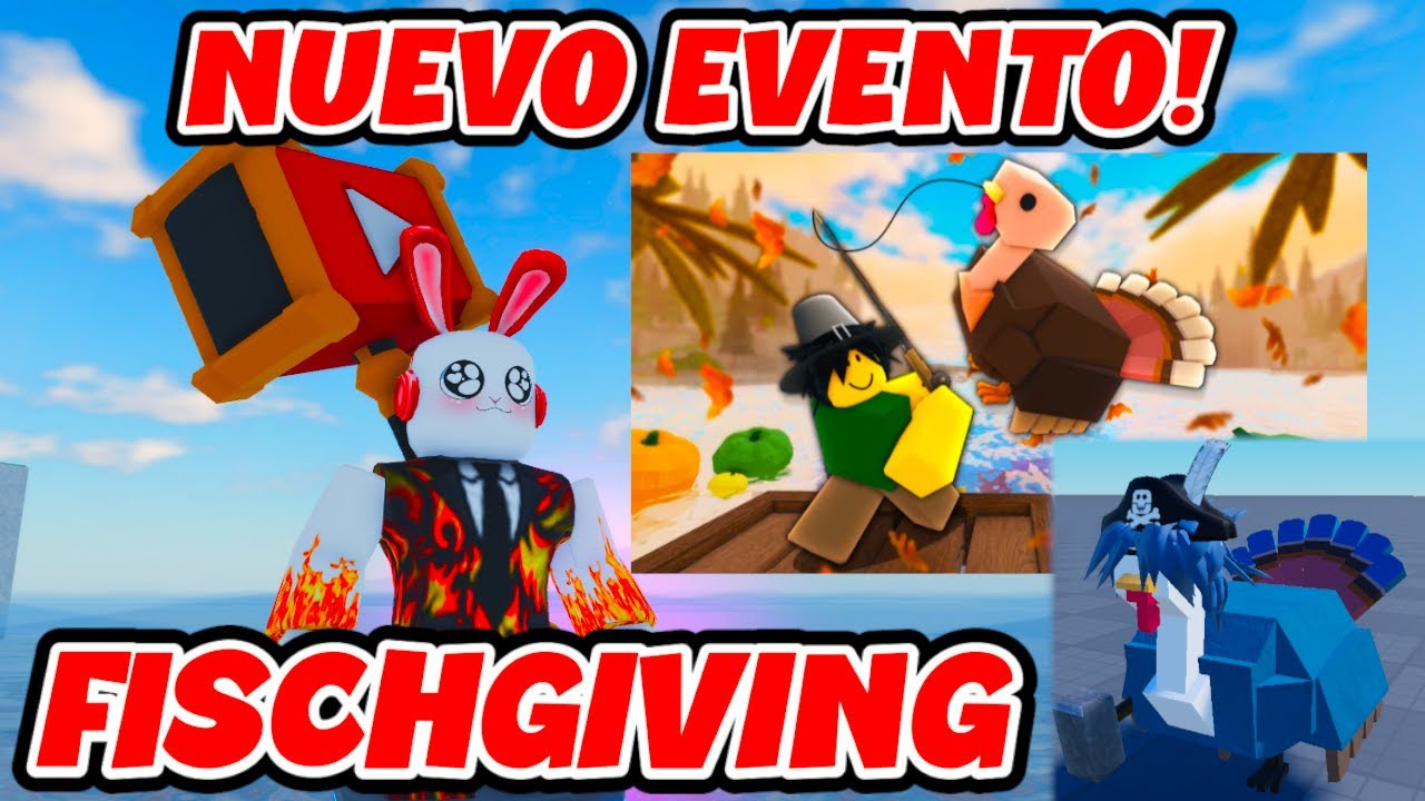 TODO sobre el NUEVO EVENTO "FISCHGIVING" de FISCH!🦃 - YouTube
