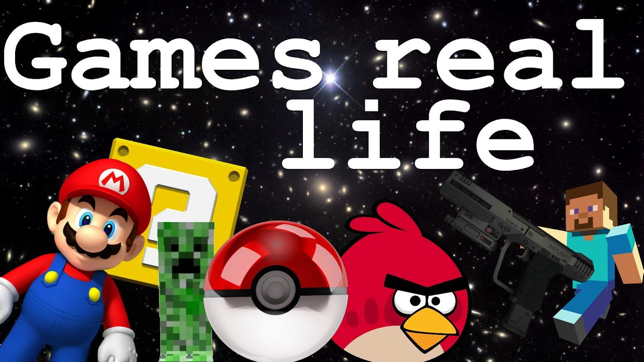 Games real life?! - YouTube