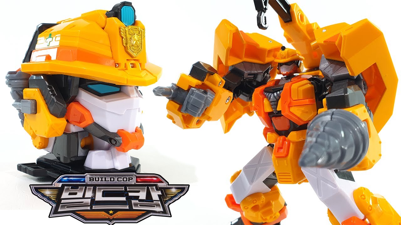 최강경찰 미니특공대 빌드캅 헤드캅 시리즈 변신 로봇 Super cops Miniforce Build Cop Head Cop ...