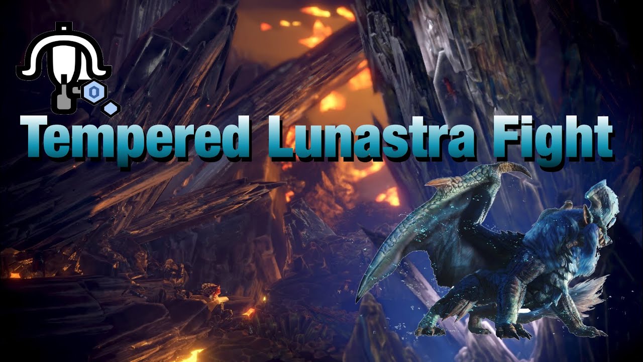 Monster Hunter: World Iceborn Full Tempered Lunastra fight - YouTube