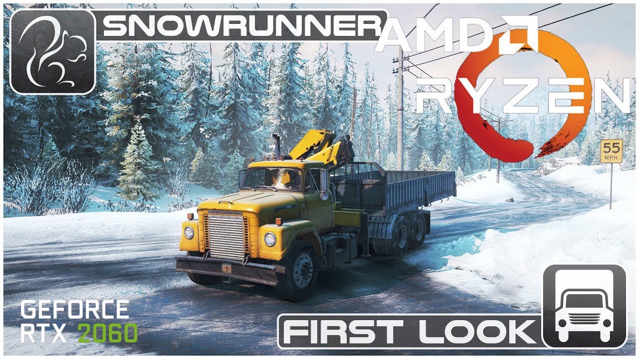 SnowRunner First Look | PC GAMEPLAY - YouTube