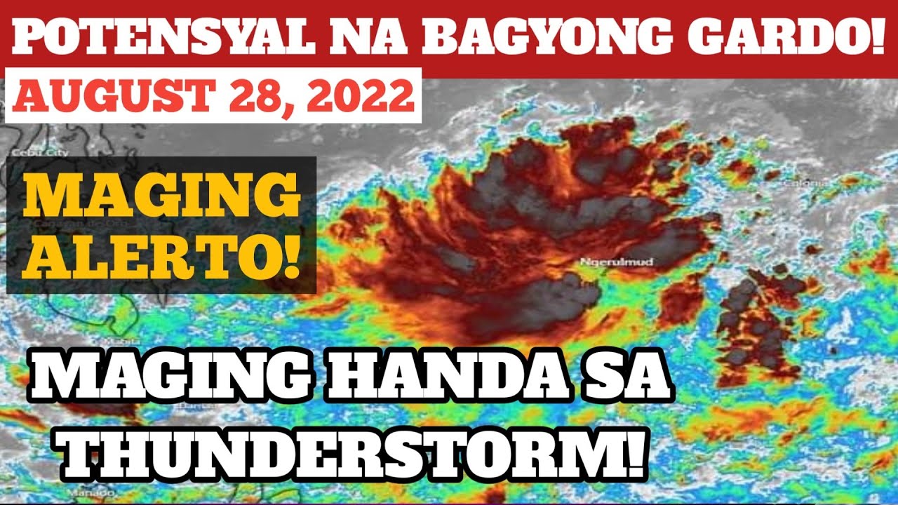 1 BAGYO NABUO NOW😱|MAGLANDFALL?|AUGUST 28,2022 WEATHER UPDATE TODAY ...