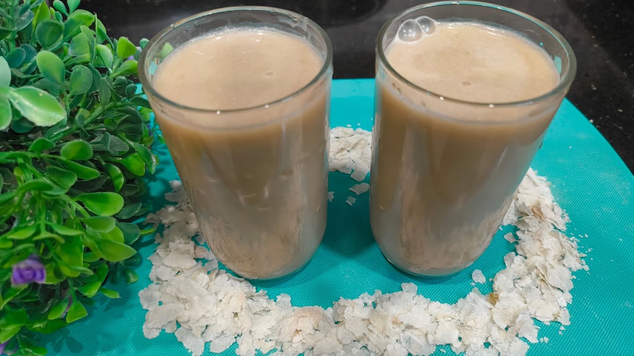 Summer Special Drink Jaggery Sharbat And Poha Drink - Super Tasty And ...