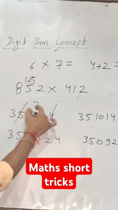 Digit sum concept - YouTube