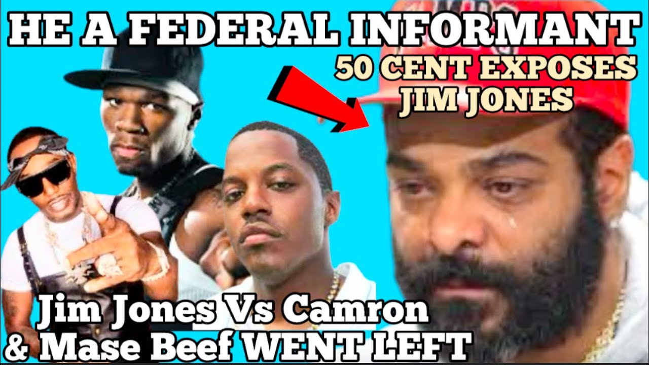 50 Cent EXPOSES Jim Jones As A FEDERAL INFORMANT! Jim Jones Beef W ...
