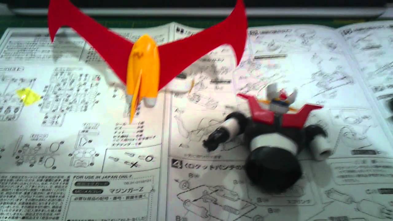 Mazinger Z Bandai Model Kit - YouTube