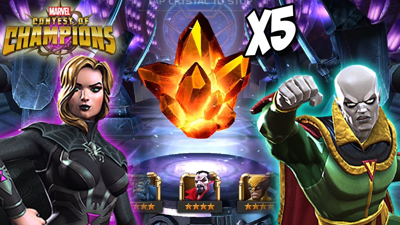 Hunting Claire Voyant and Vision Aarkus | 5x 4 Star Crystal Opening ...