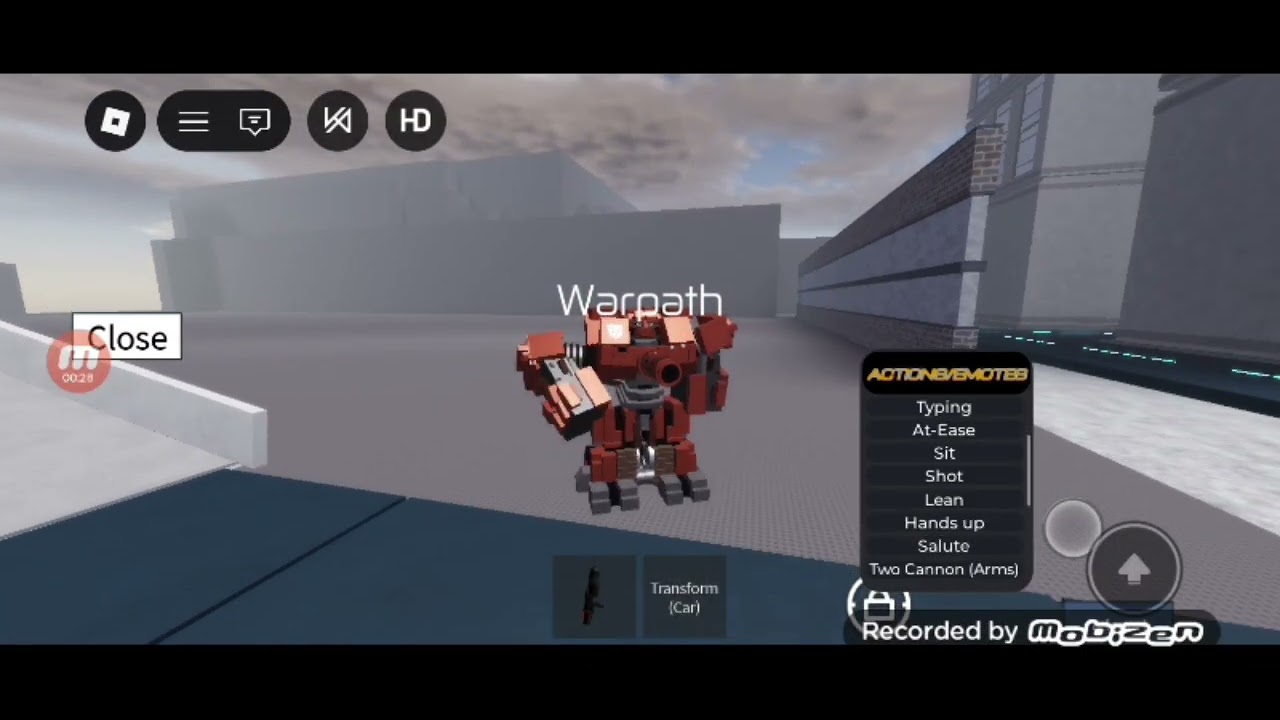 Roblox Transformers: Roleplay World Gameplay 3 (Fan Game) - YouTube