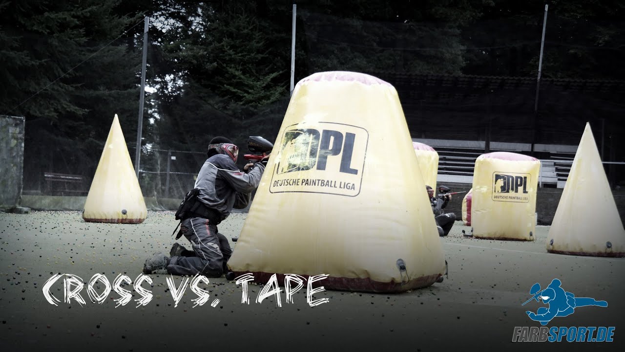 Paintball Tipps - Cross vs Tape - YouTube
