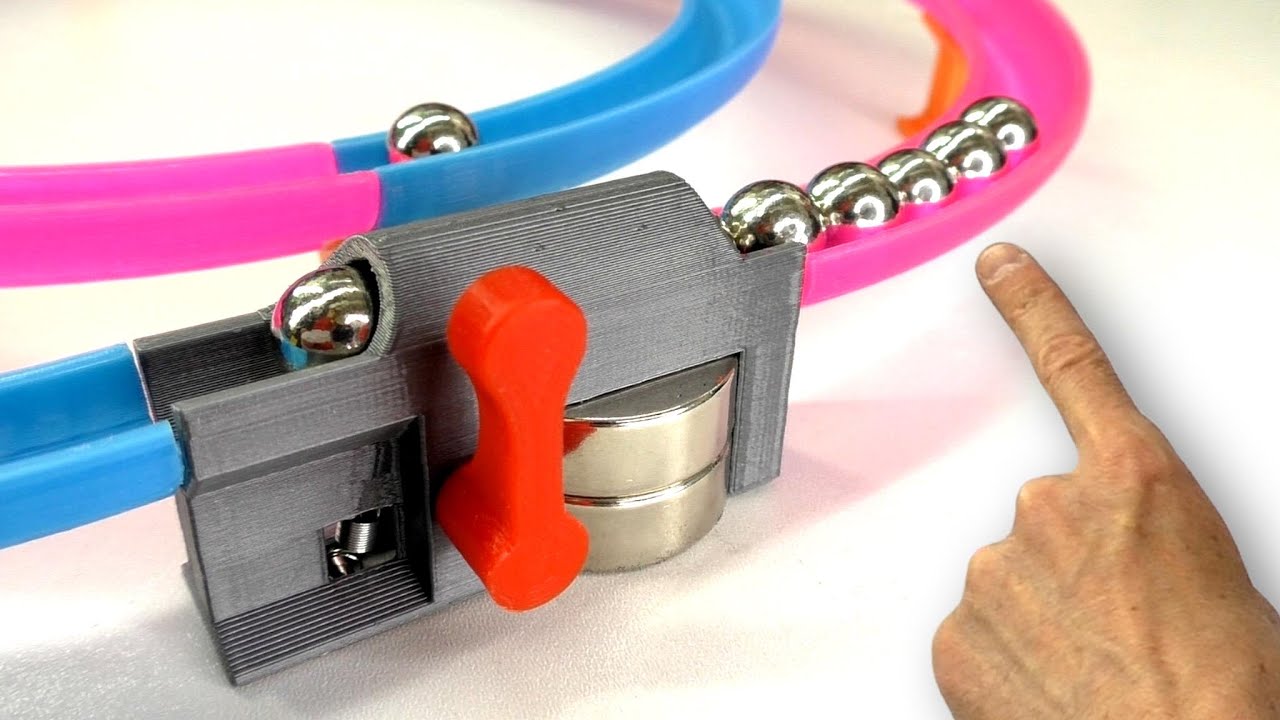 🌑 МАГНИТНЫЙ УСКОРИТЕЛЬ почти Вечный двигатель Magnetic Accelerator ...