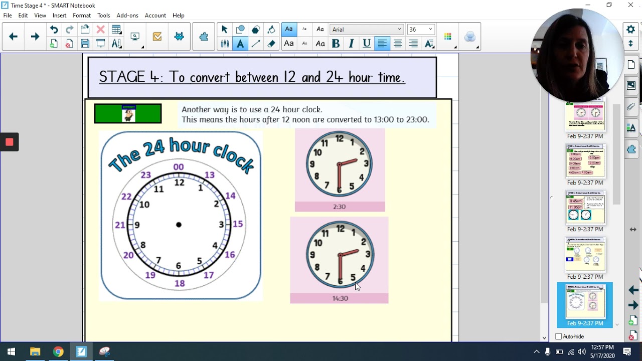 Year 4 Stage 4 Telling the time 12hr and 24hr clock - YouTube