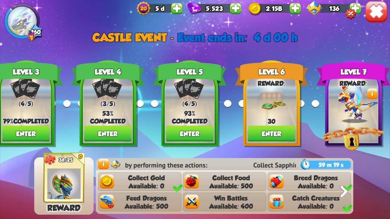[Castle Event] Where is the key in level 6? - Dragon Mania Legends ...