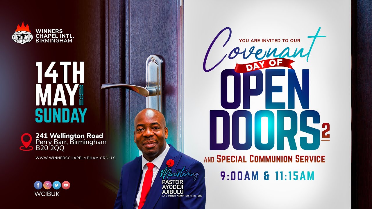 COVENANT DAY OF OPEN DOOR'S 2 | 2ND SERVICE | 14TH MAY 2023 | Winners ...