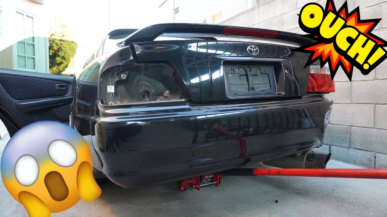 jzx100 Chaser crash! Drifting Fail! - YouTube