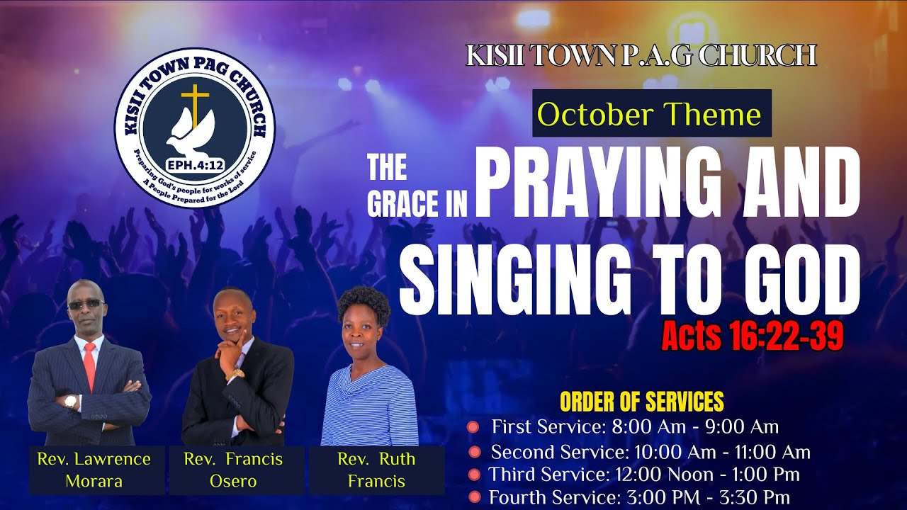 FIRST SERVICE 15th October, 2023 - YouTube