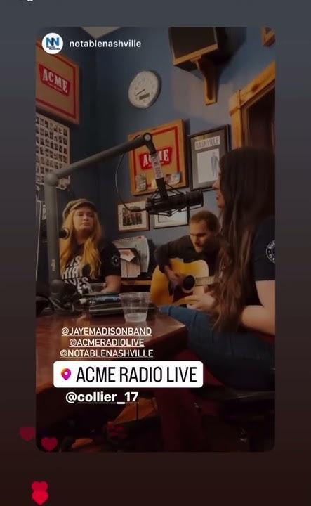 LIVE from ACME RADIO! Catch us on Notable Nashville! - YouTube
