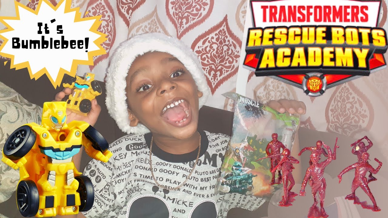 Transformers Rescue Bots Academy Mini Bot Racers Toy Review - Military ...