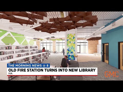 Town of Iva to Transform Old Fire Department into Innovative Library