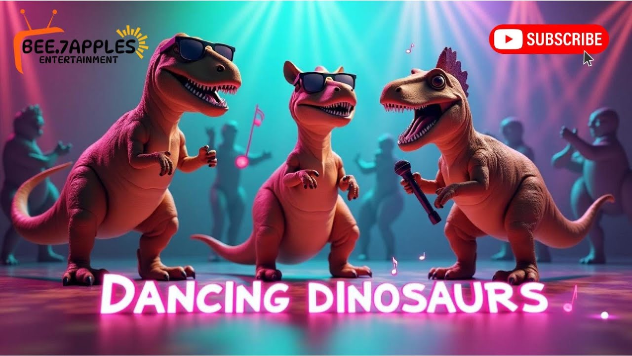 Dancing Dinosaurs: A Poem About Prehistoric Party Animals - YouTube