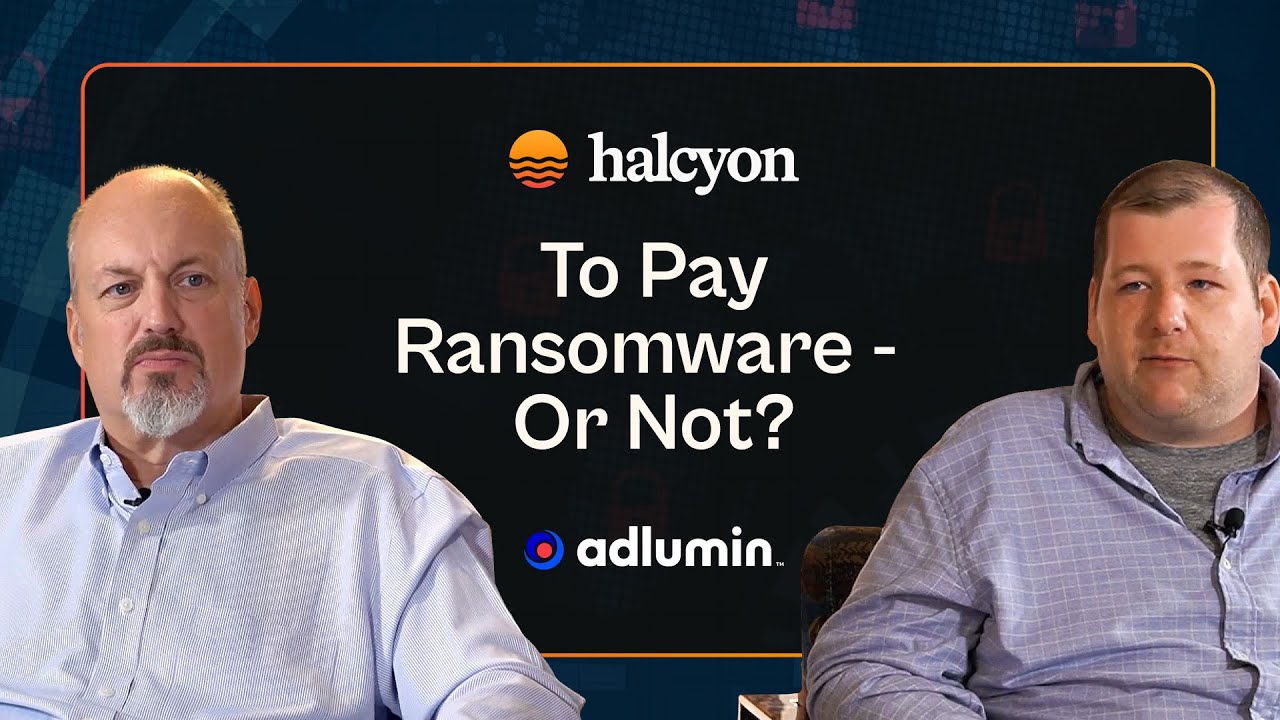 To Pay Ransomware, Or Not? - YouTube