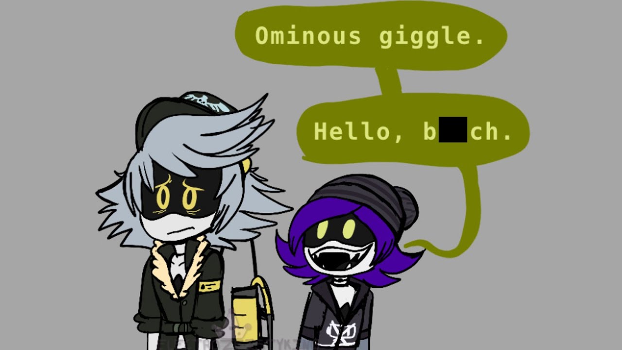 N and his POSSESSED GF, Uzi!! (Murder Drones Comic Dub) - YouTube