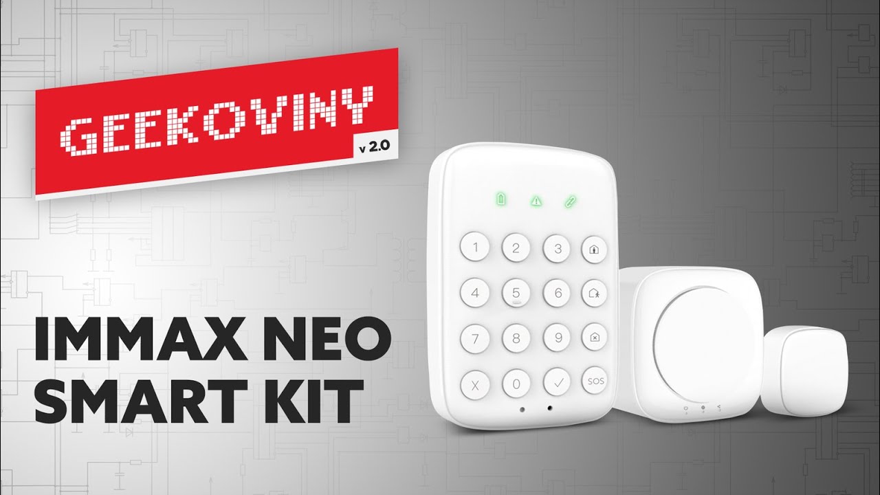 IMMAX Neo SMART SECURITY KIT | GEEKOVINY - YouTube