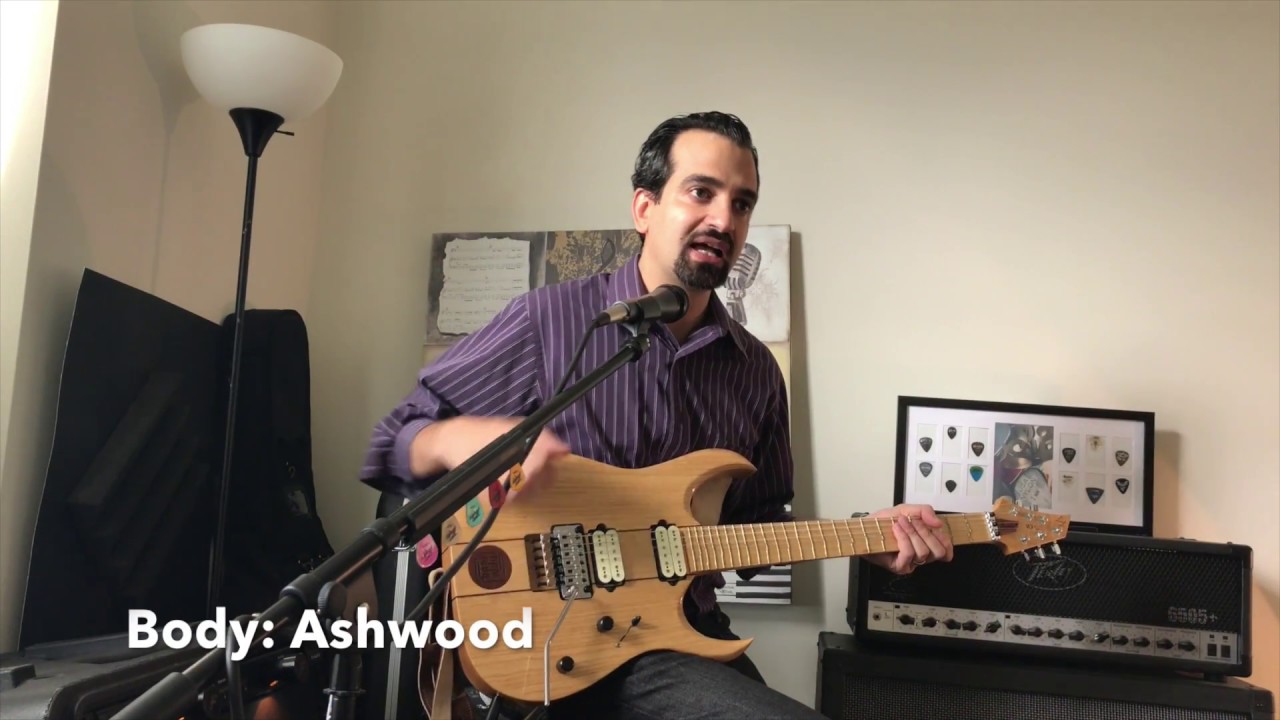 Luay Rifai - Signature guitar - Amorite - VLV 1 - YouTube