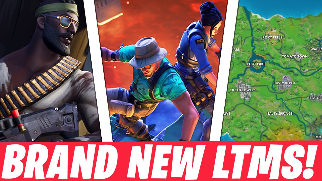Every LTM Added in The NEW Fortnite Update! (Fluoride, Classic Loot ...
