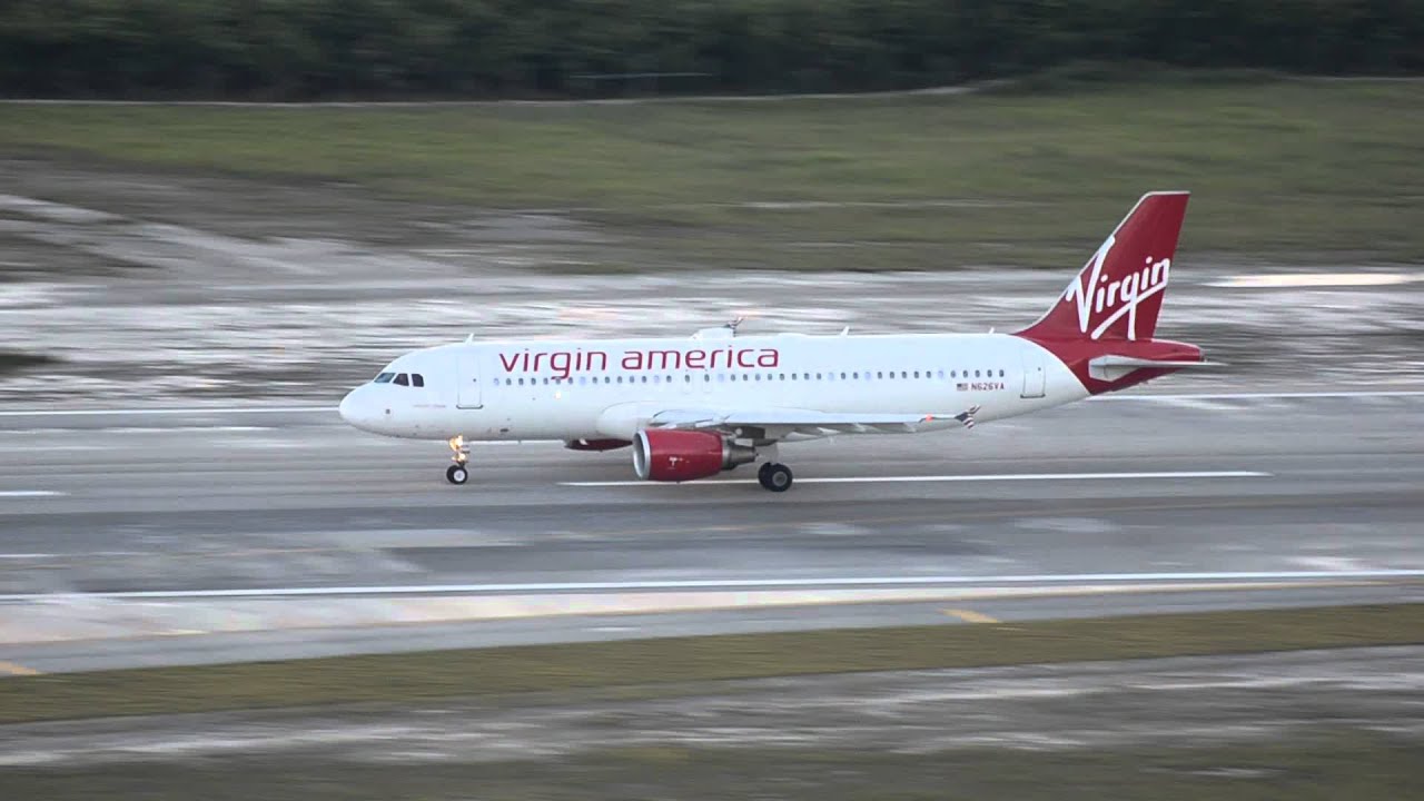VIRGIN AMERICA SHOWING UP BEFOR VIRGIN ATLANTIC... - YouTube