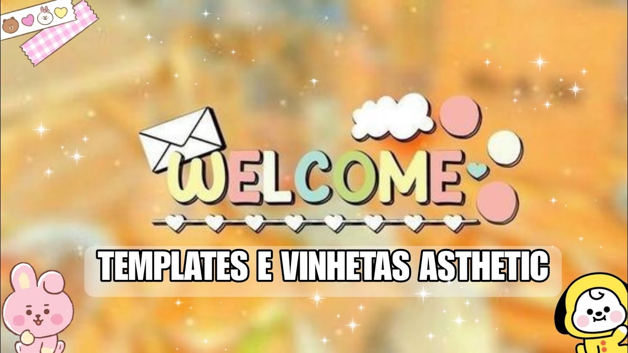 TEMPLATES e VINHETAS ASTHETIC para VIDEOS no Youtube - YouTube