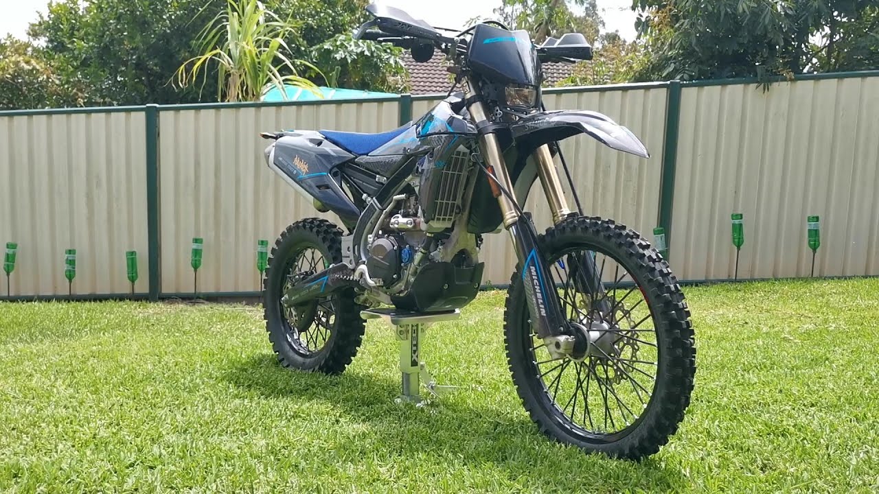 WR450 one of a kind build - YouTube