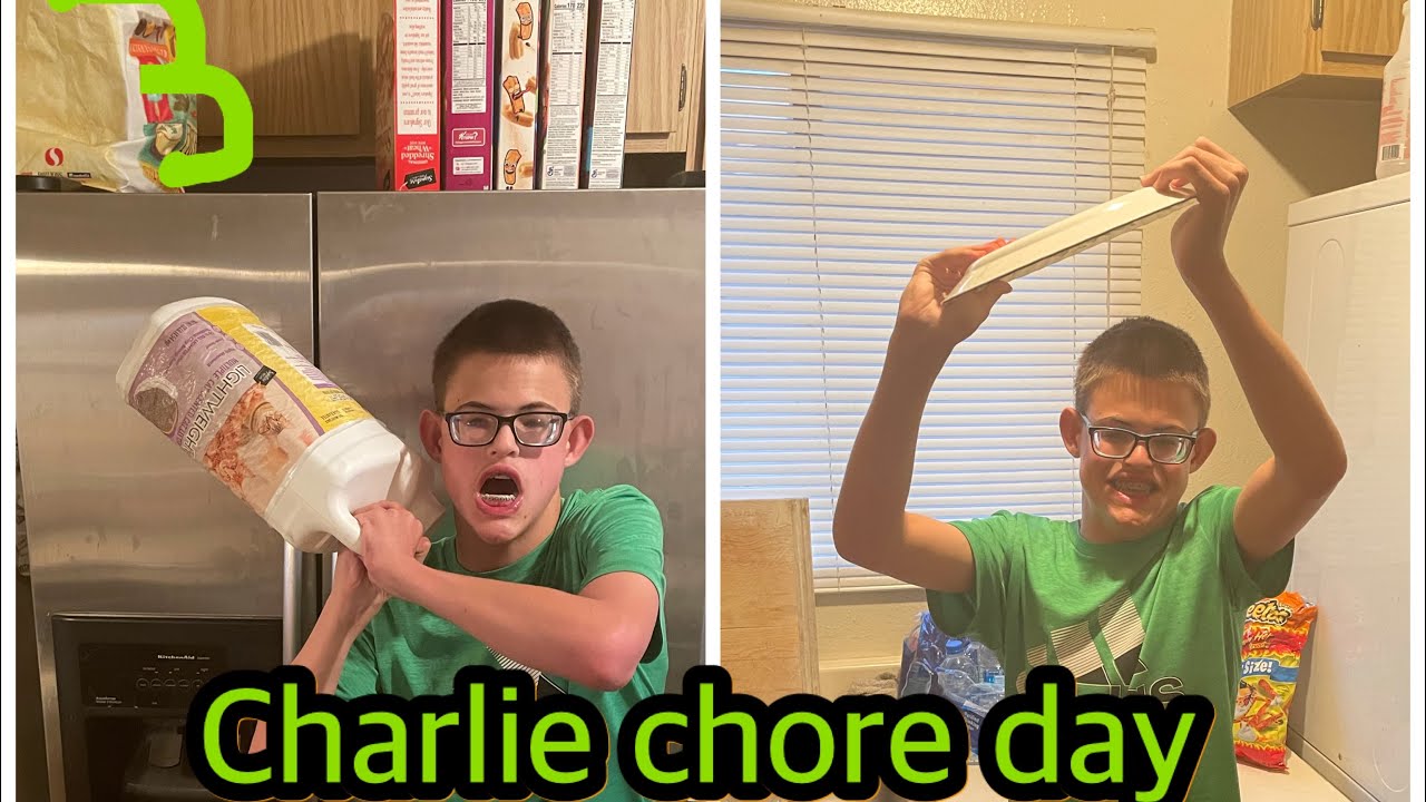 Charlie chore day 3 - YouTube