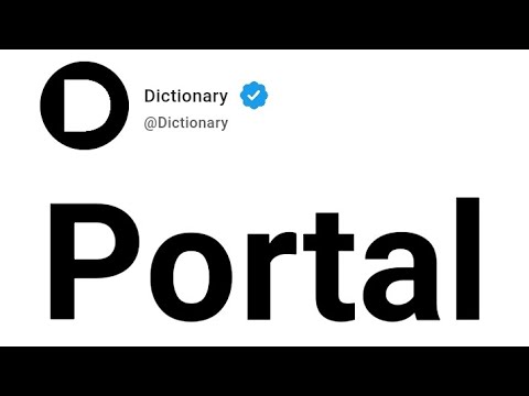 Portal Meaning In English - YouTube