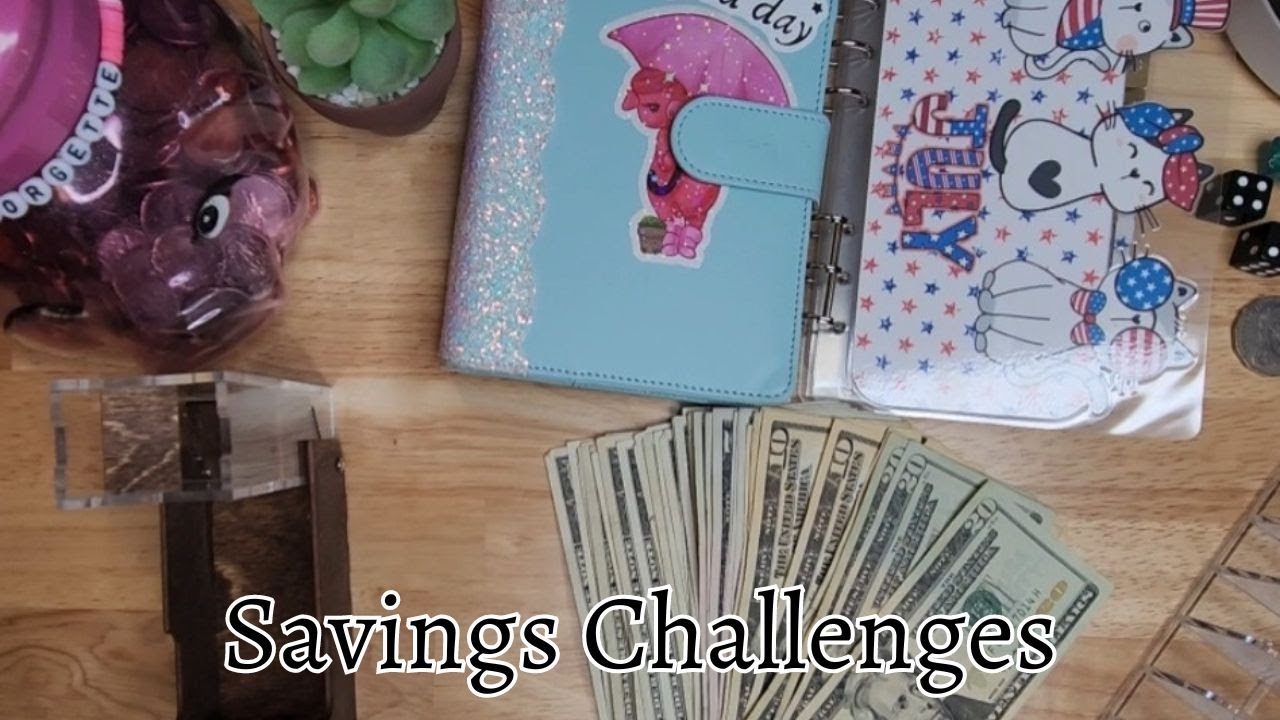 Using Savings Challenges to PAY OFF Debt! - YouTube