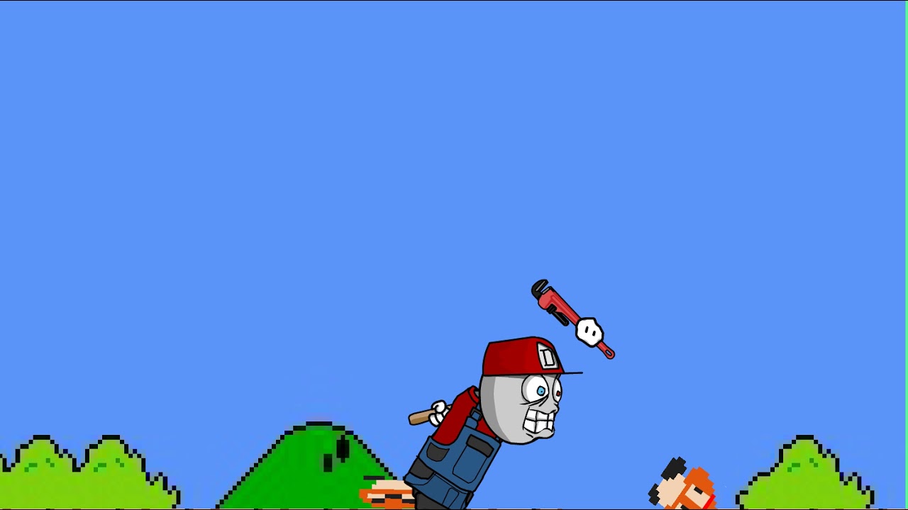Daverio (Super Dave bros) Parody on NES Mario --Animated Djjaner - YouTube