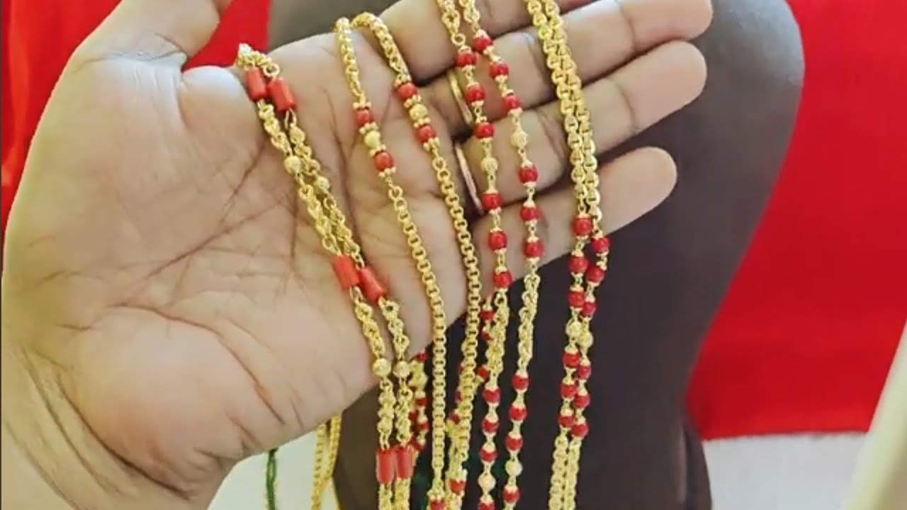 Panchaloham coral and black bead collections 🌷🌿 UA Friends Collection's ...