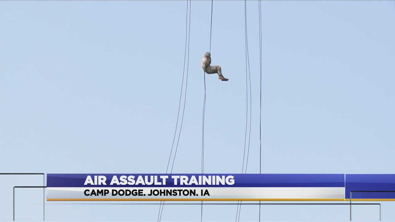 Air assault training - YouTube