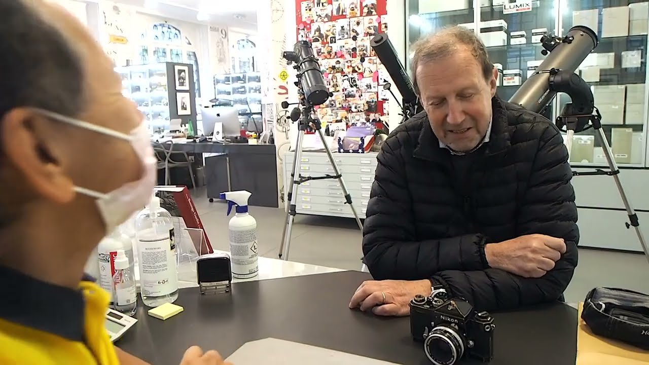 NOC-PILLS - Claudio Moschin. La Nikon F di Mario Dondero - YouTube
