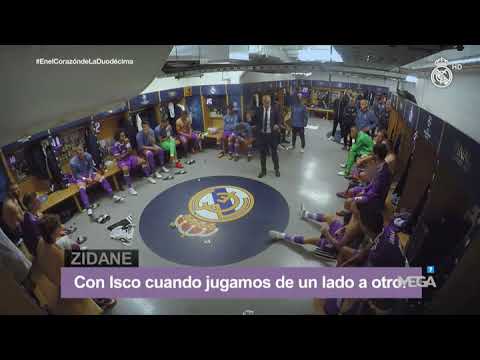 Así fue la CHARLA de ZIDANE a sus jugadores en el DESCANSO de la FINAL DE CARDIFF