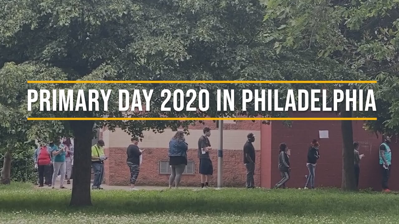 Primary 2020 in Philadelphia: - YouTube