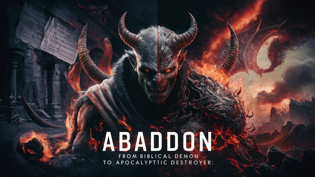 Abaddon: From Biblical Demon to Apocalyptic Destroyer" - YouTube