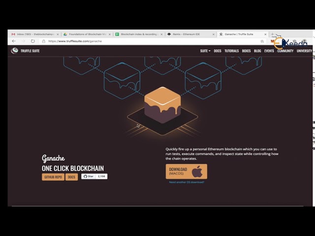 Ganache Blockchain Ethereum Blockchain App Using Ganache | Truffle