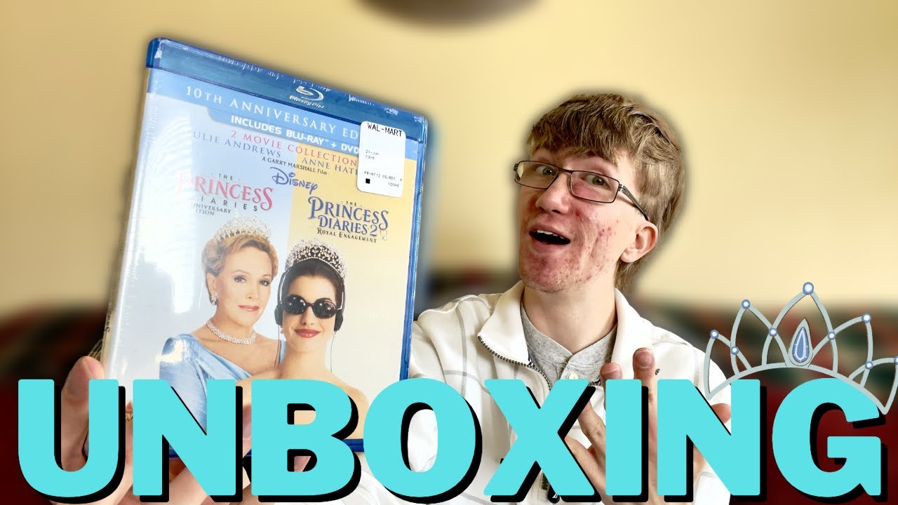 The Princess Diaries Blu-Ray Double Pack Unboxing - YouTube