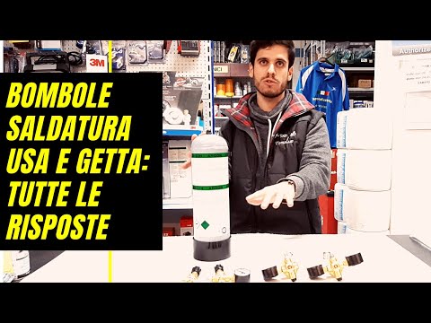 Bombole usa e getta di argon e miscela per saldatura TIG e MIG/MAG: sveliamo tutti i misteri!