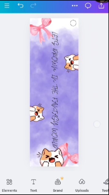 CANVA Let's create bookmarks using Canva #canva #viralshorts - YouTube