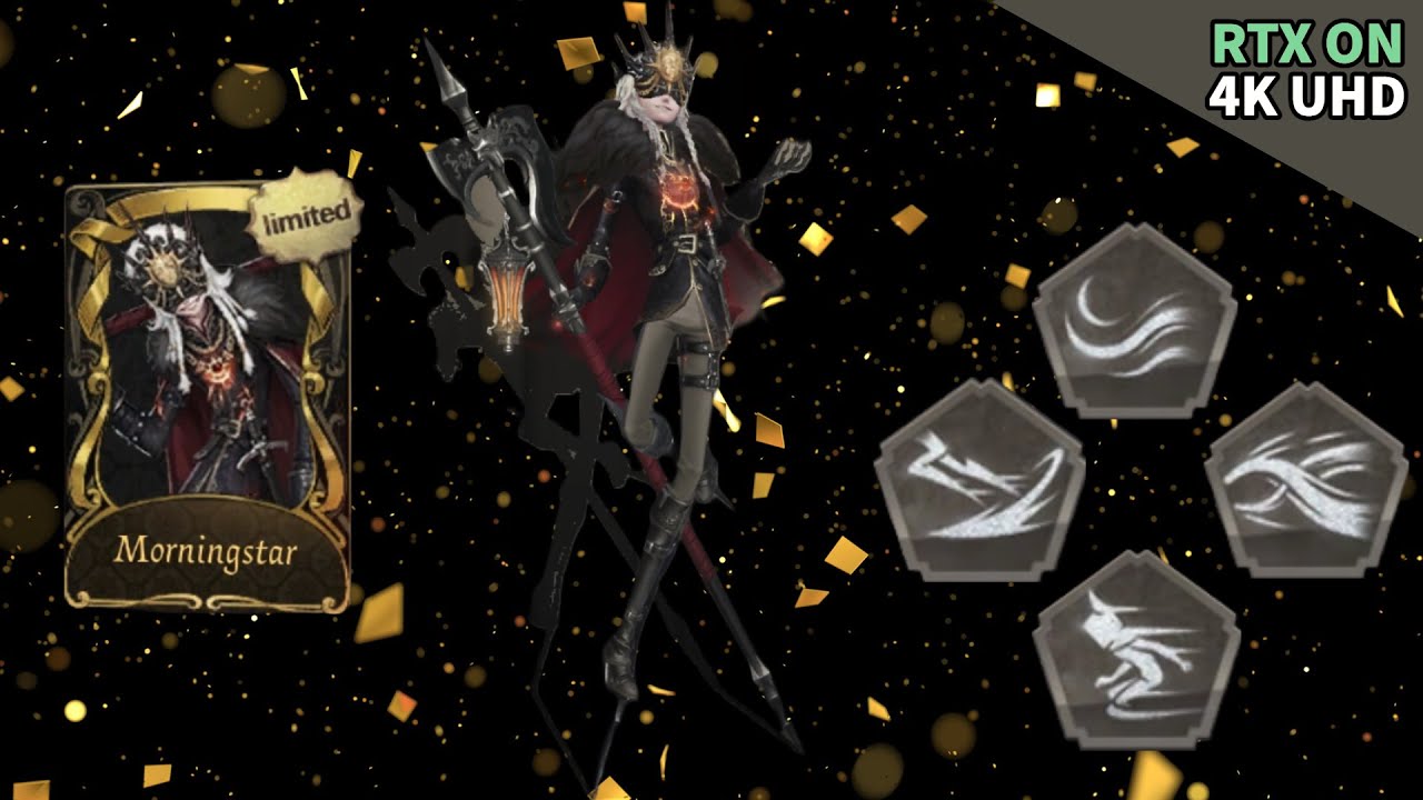 Night Watch Gameplay | S Skin "Morningstar" | Identity V | 4K UHD - YouTube