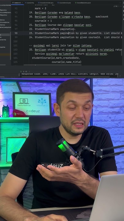 Pagination Ni Tirsillatib Ishlab Tashlash Java Spring Springboot Springdatajpa Youtube